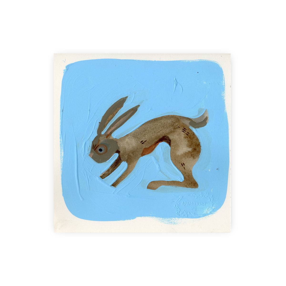 Rabbit IV Study 6x6 – Adam Trest Studio