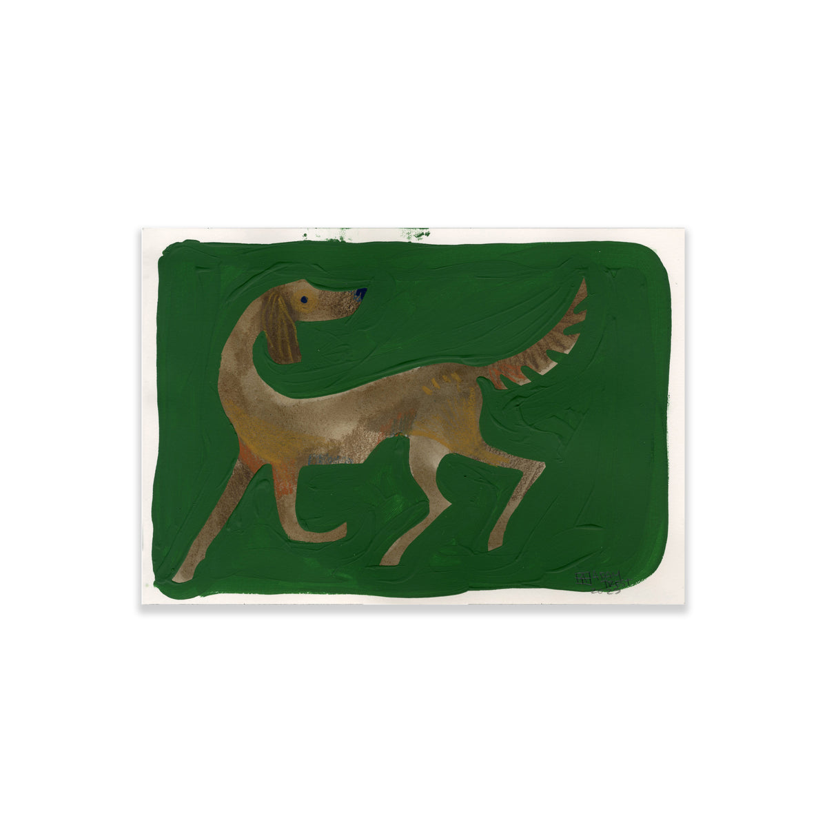 Brown Dog Study III 7x10 – Adam Trest Studio