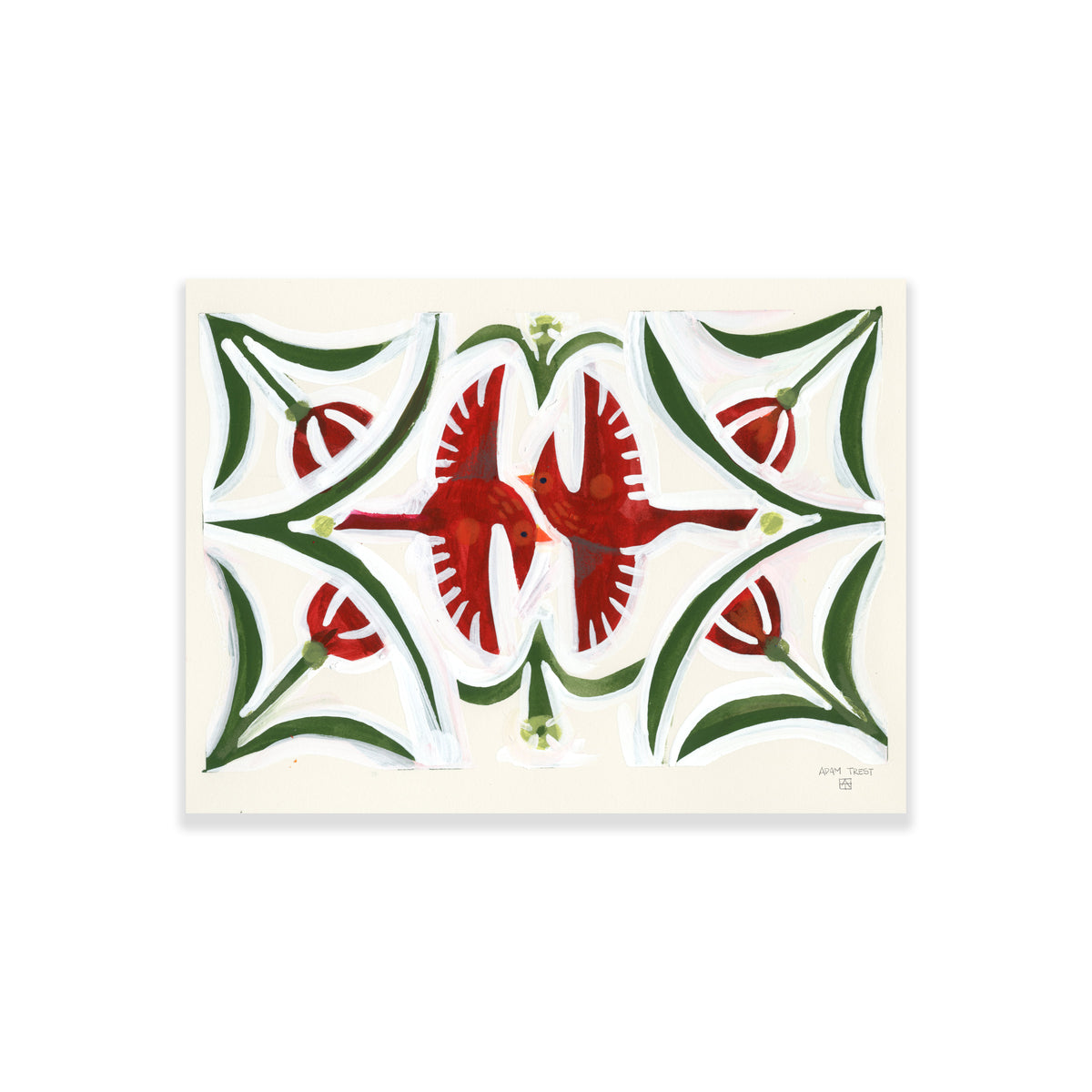 Double Cardinal - 7x10 – Adam Trest Studio